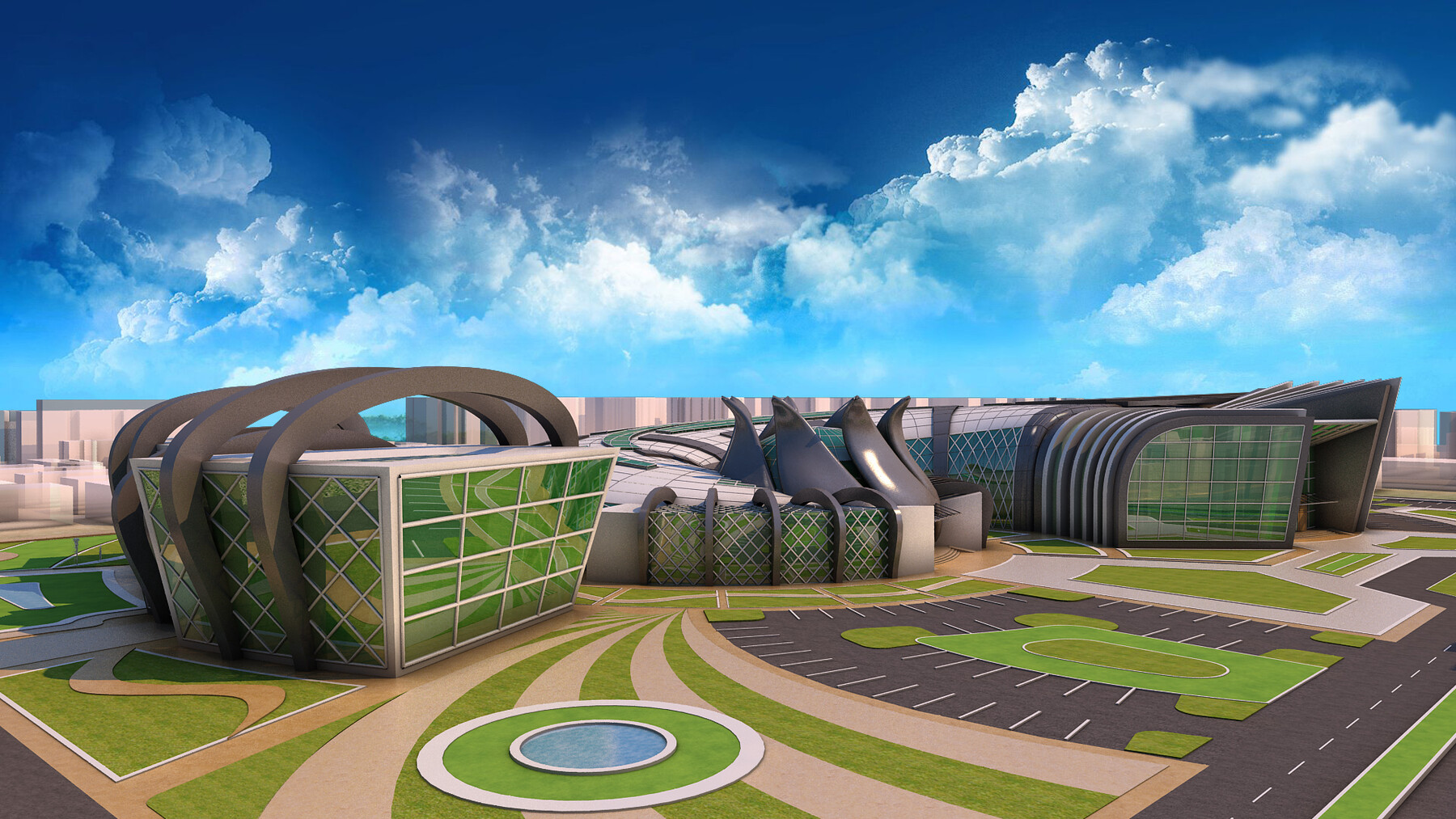ArtStation - Energy Research Center - 3Ds Files - 2Ds Plans | Resources