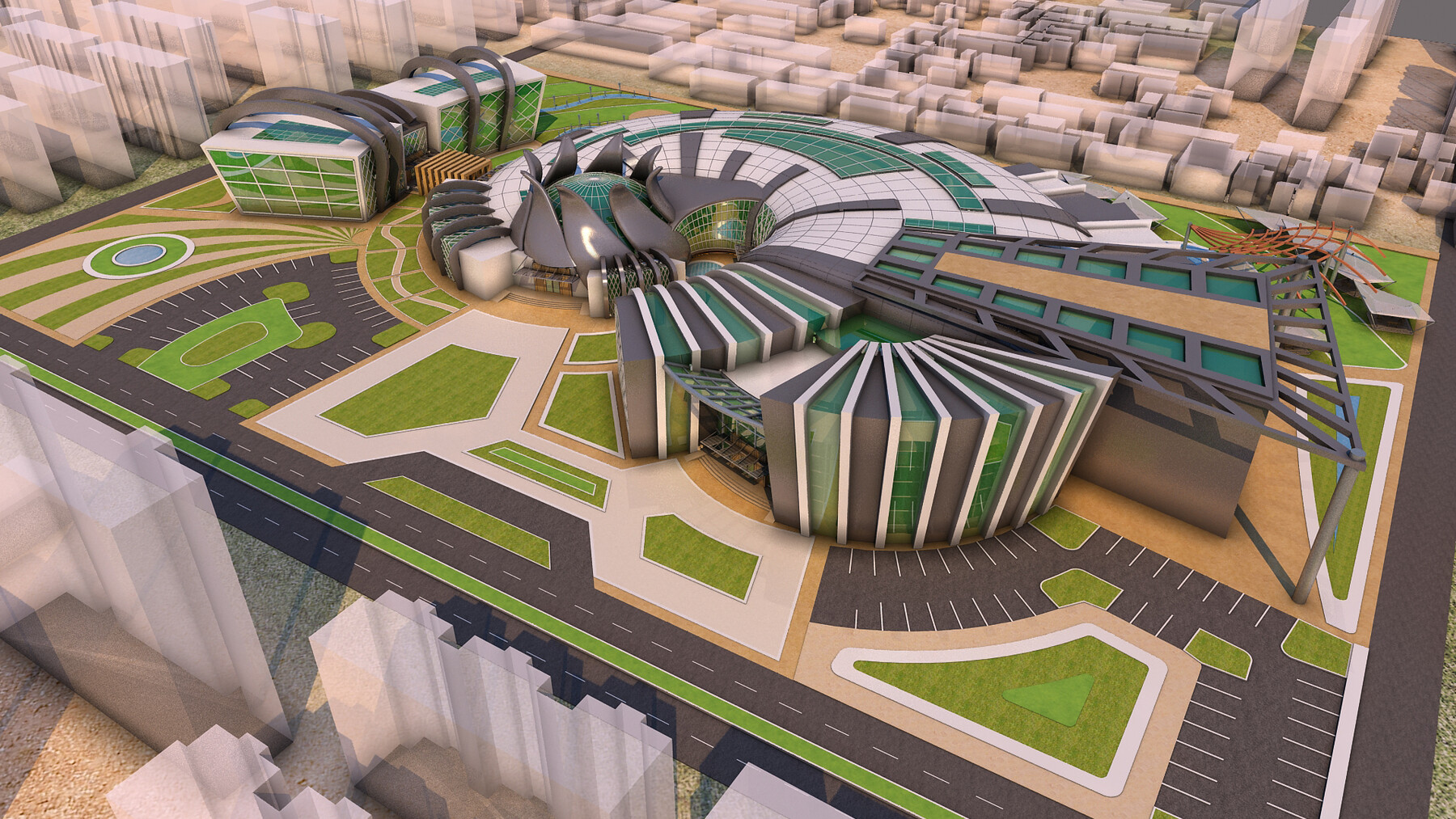 ArtStation - Energy Research Center - 3Ds Files - 2Ds Plans | Resources