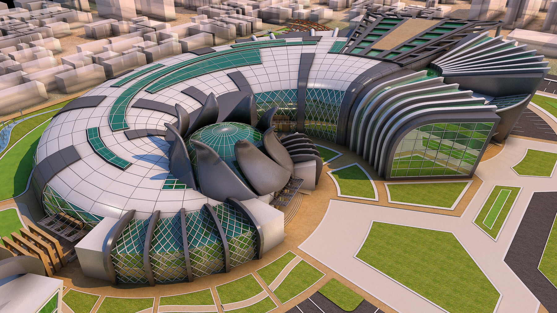 ArtStation - Energy Research Center - 3Ds Files - 2Ds Plans | Resources