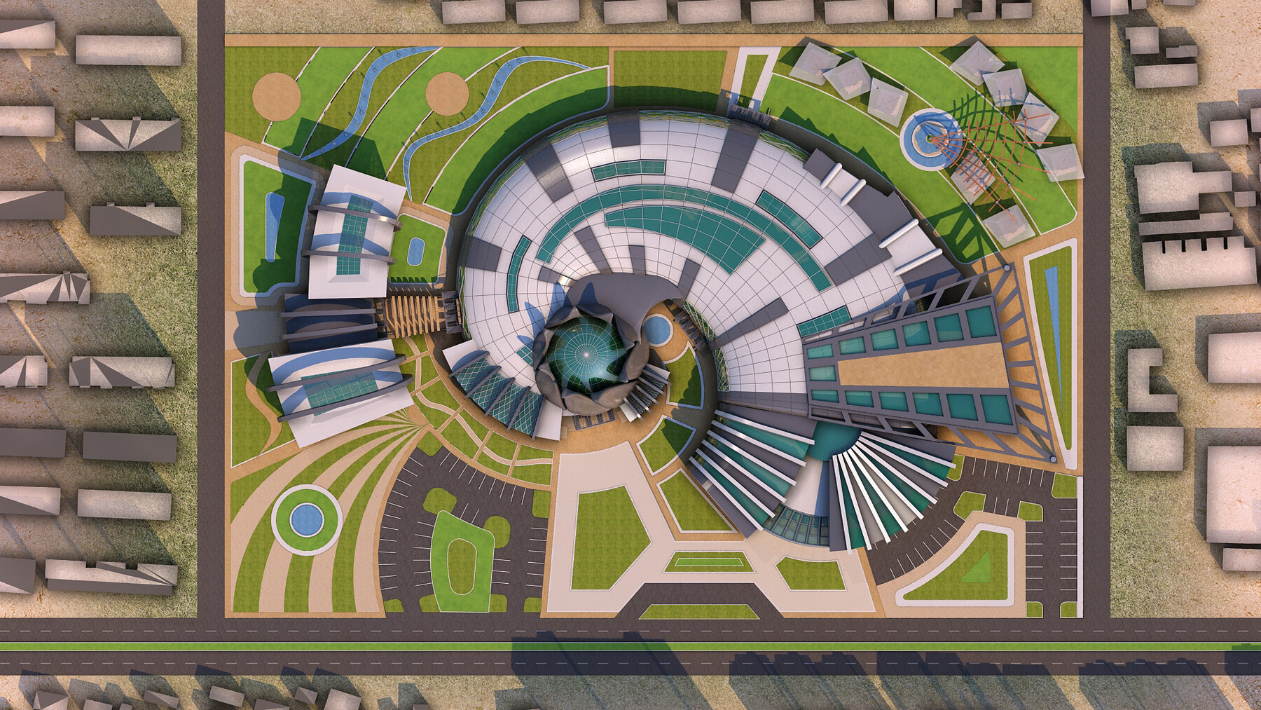 ArtStation - Energy Research Center - 3Ds Files - 2Ds Plans | Resources