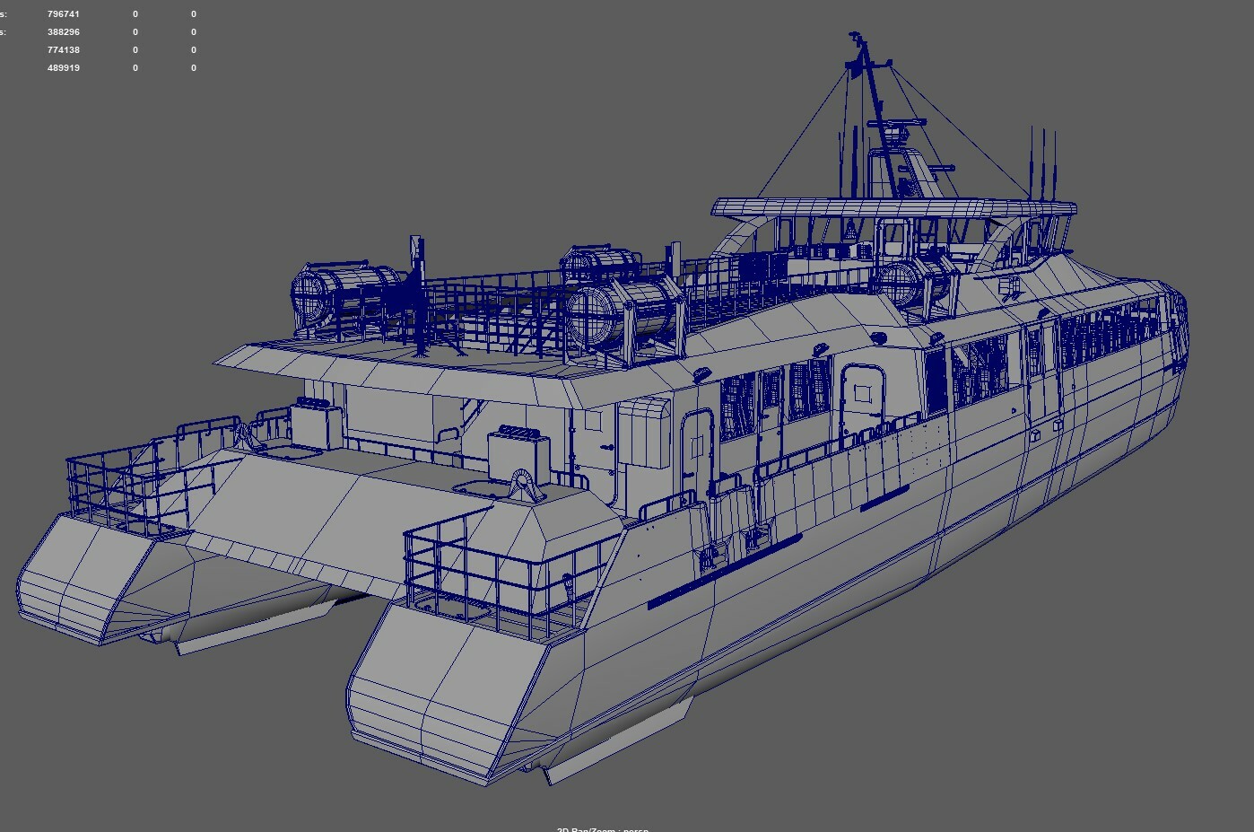 ArtStation - Red Jet 7 Passenger ferry | Resources