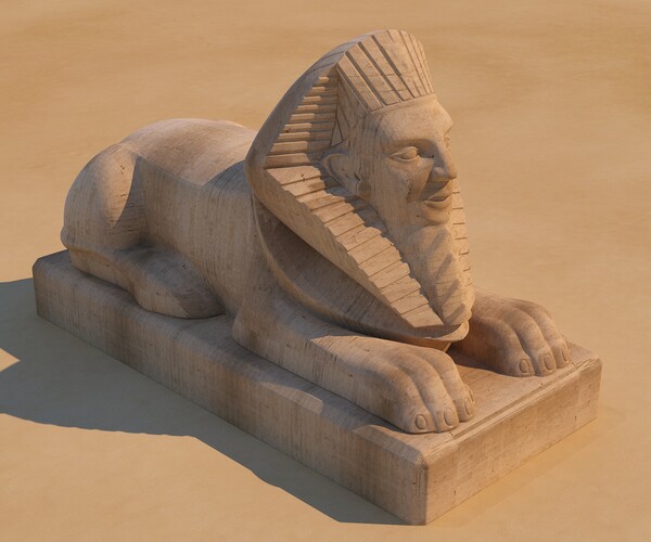 ArtStation - The Great Sphinx | Resources