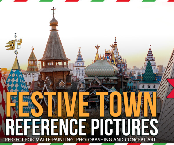 ArtStation - 1200+ Festive Town Reference Pictures | Resources