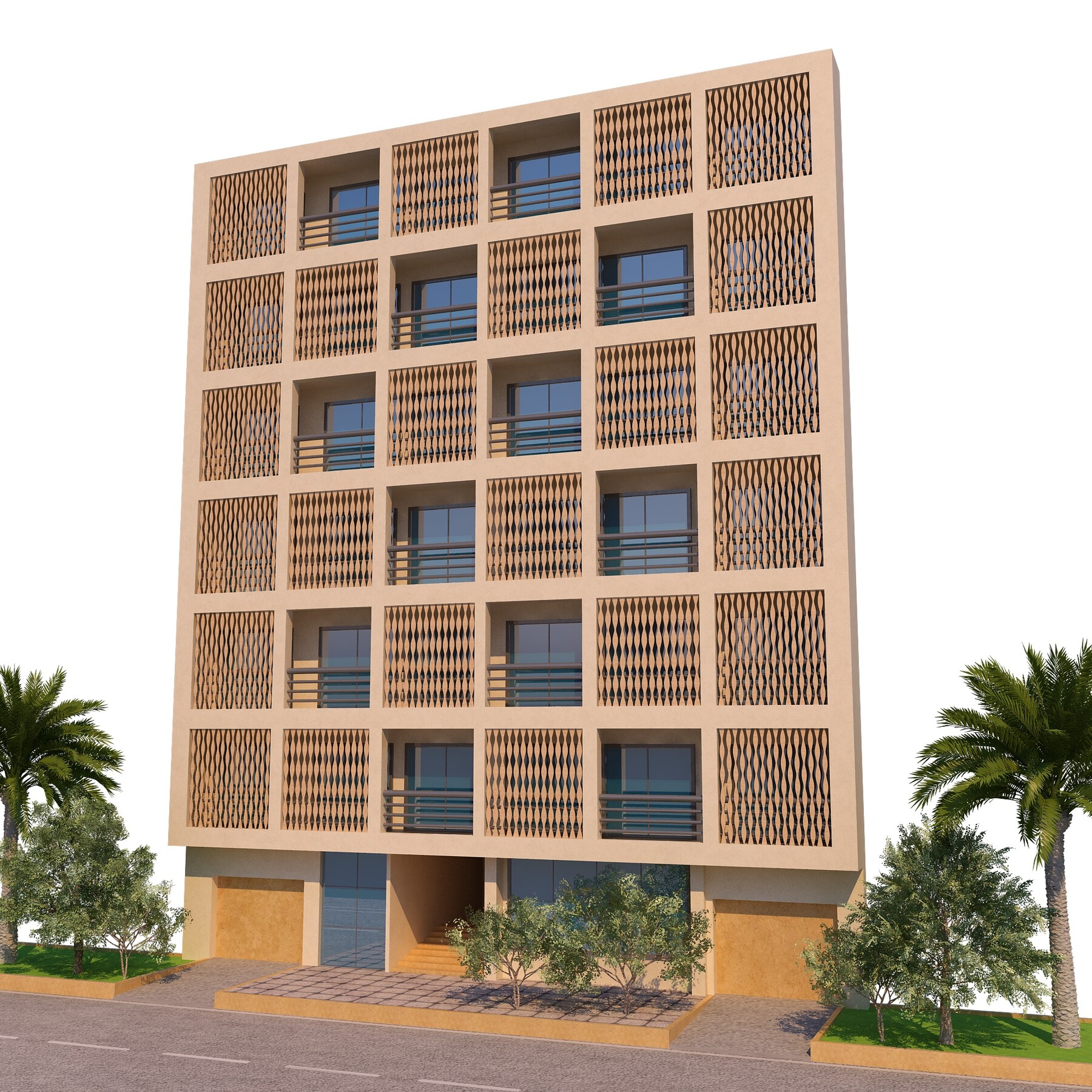 ArtStation - Building Exterior Facades - Project 01 | Resources