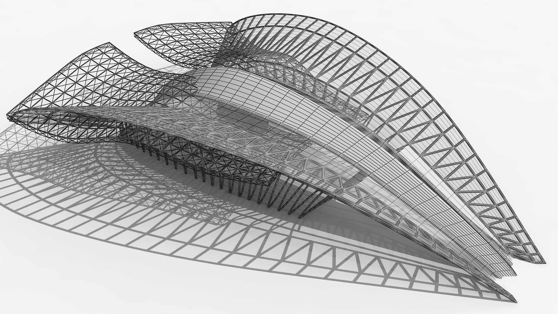 ArtStation - Parametric Shaded Station Structure | Resources