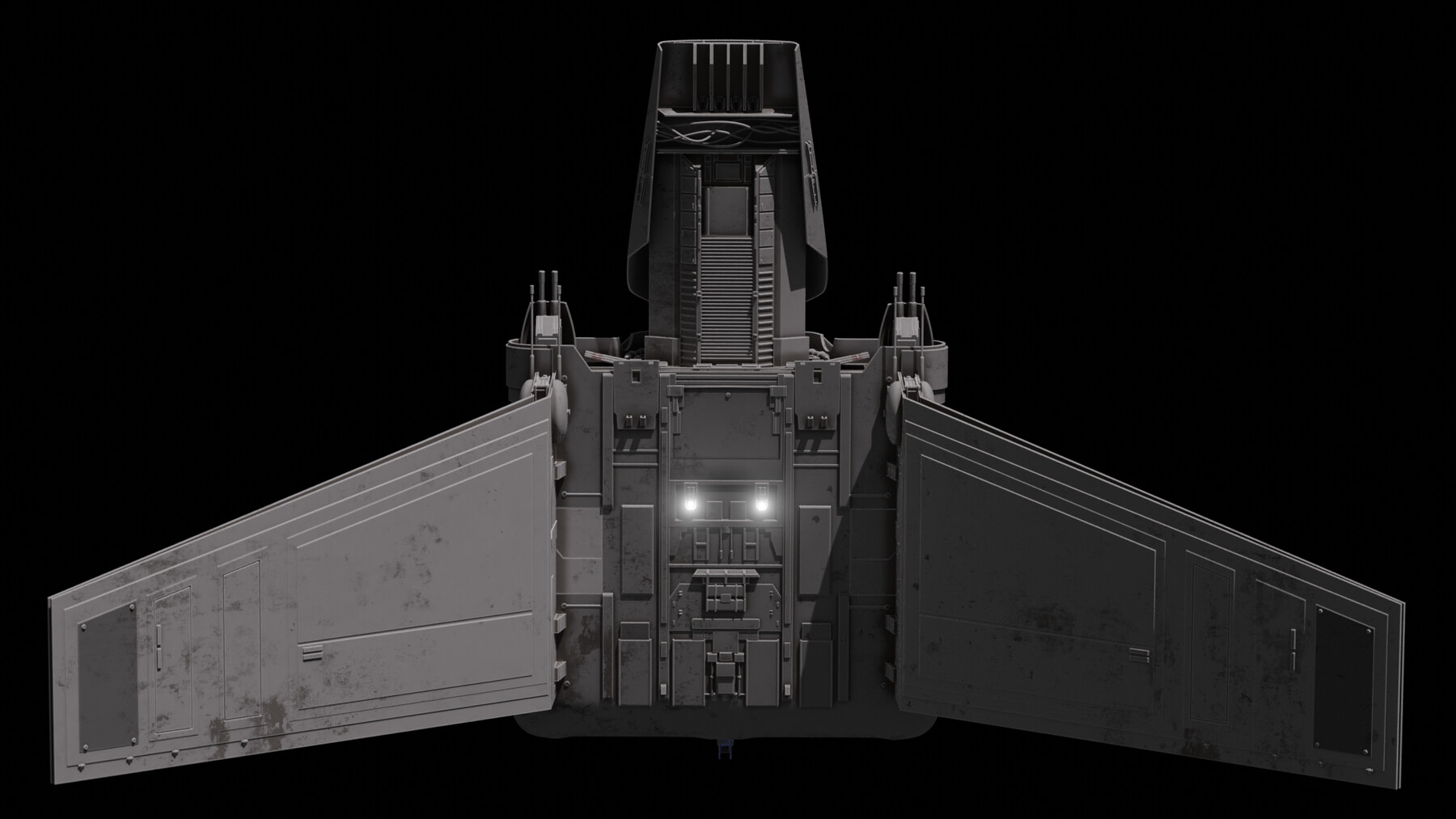 ArtStation - Lambda shuttle | Resources