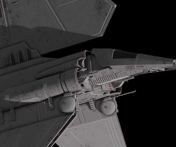 ArtStation - Lambda shuttle | Resources