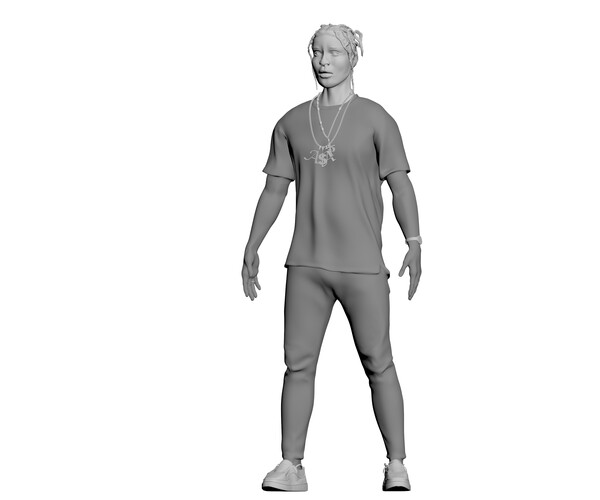 ArtStation - ASAP Rocky Miniature Model | 3D Printable | Resources