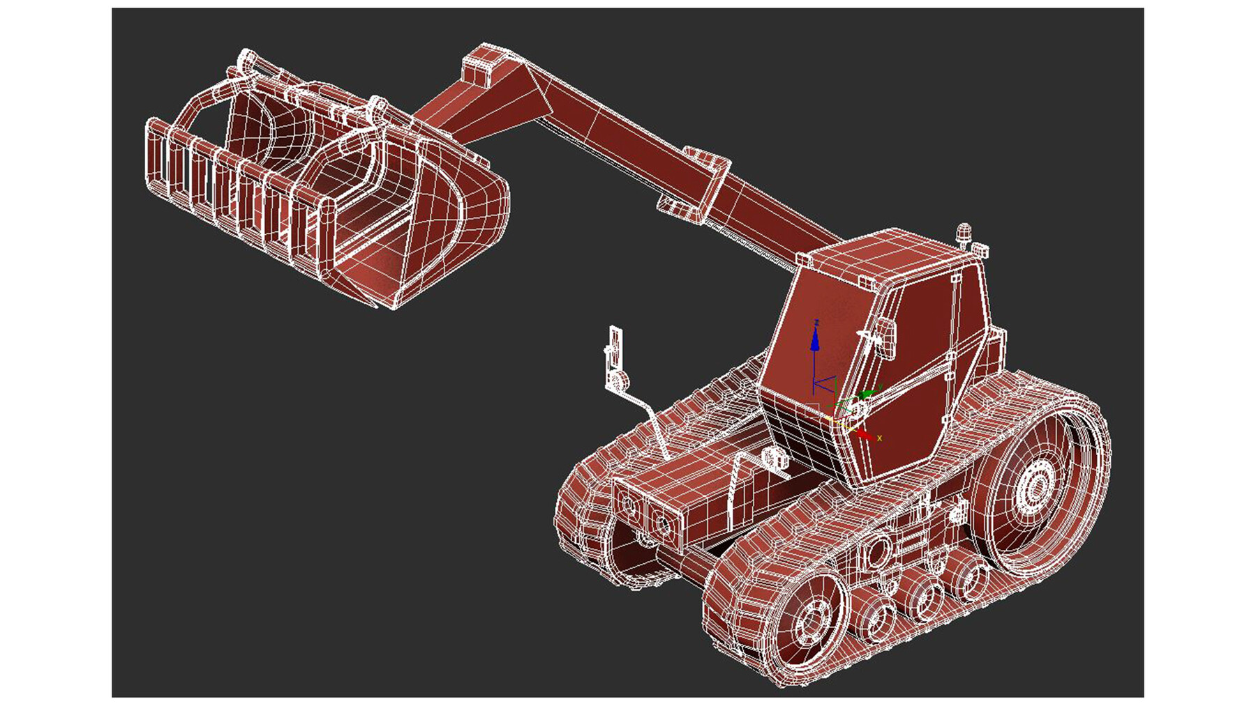 ArtStation - Tractor 3D model | Game Assets
