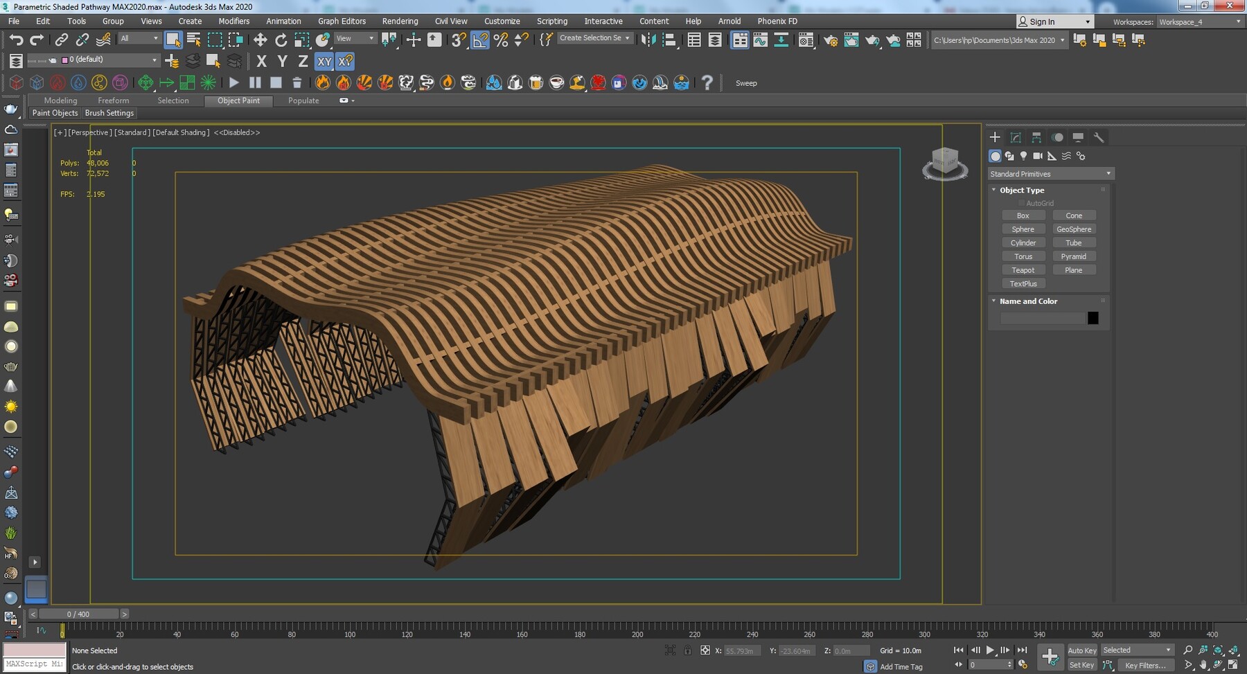 ArtStation - Parametric Shaded Pathway | Resources