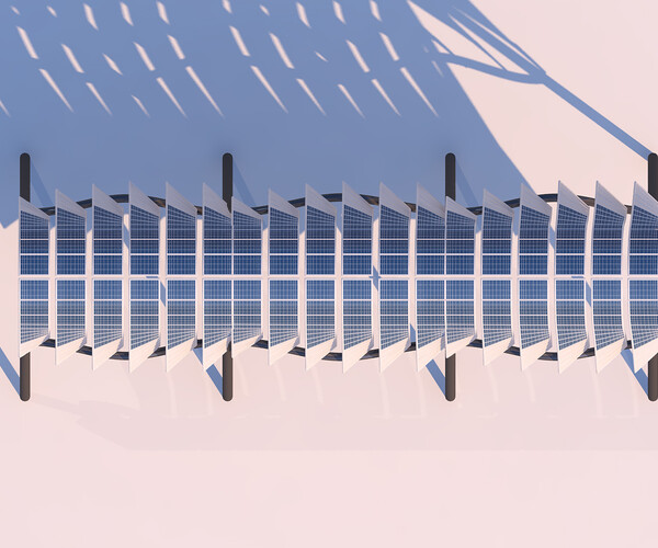 ArtStation - Shaded Solar Panel | Resources
