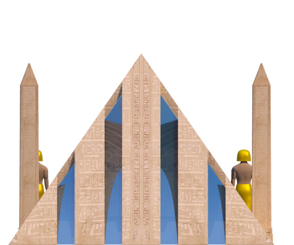 ArtStation - Modern Egyptian Pyramids | Resources
