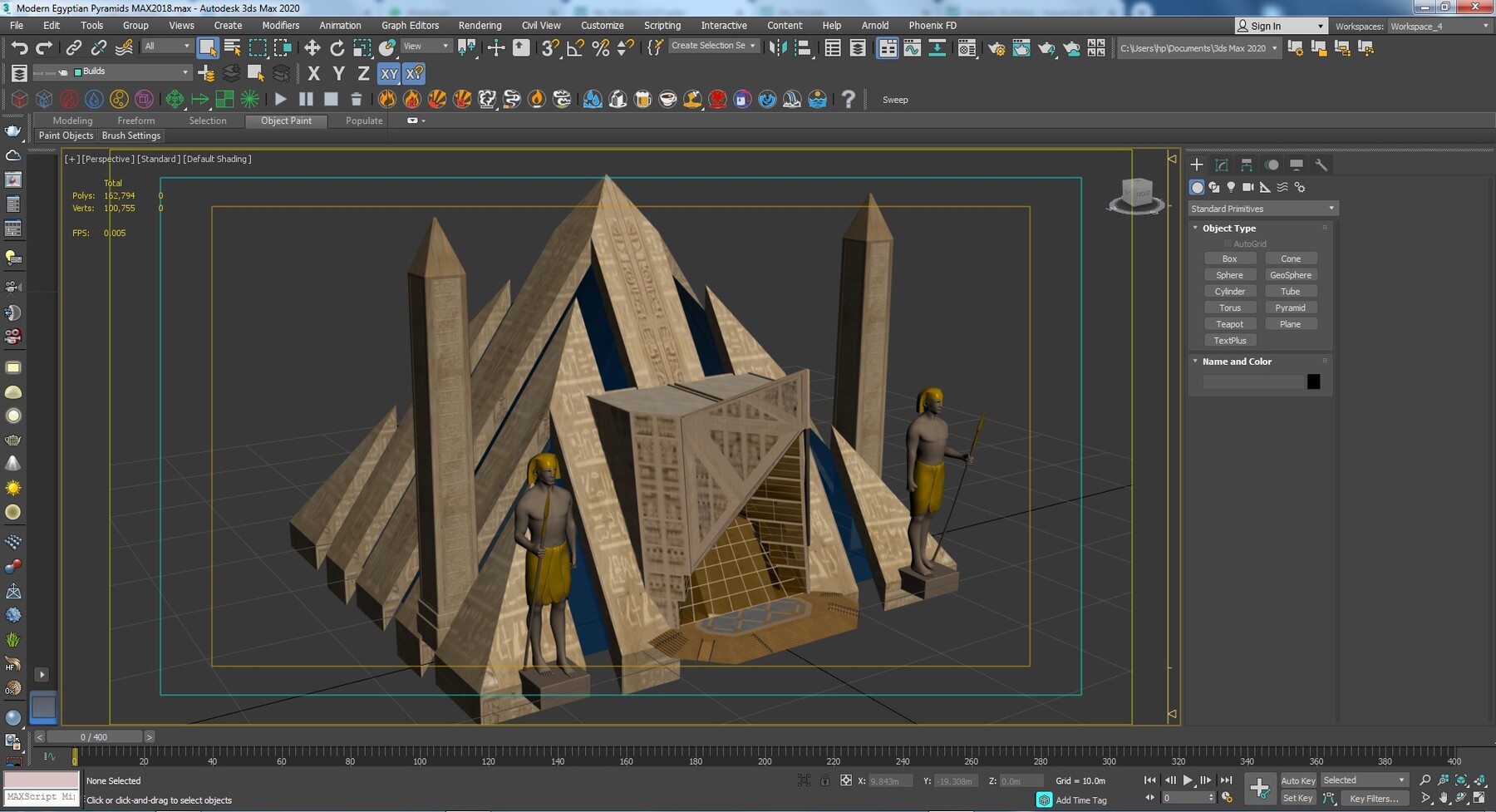 ArtStation - Modern Egyptian Pyramids | Resources