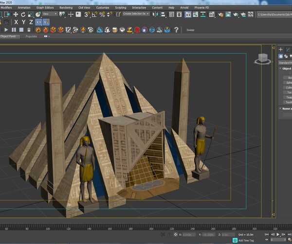 ArtStation - Modern Egyptian Pyramids | Resources