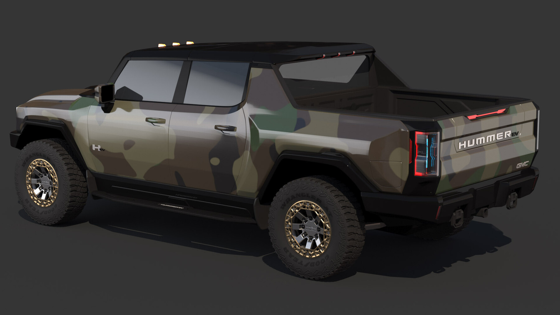 ArtStation - 3d Model Hummer EV | Resources