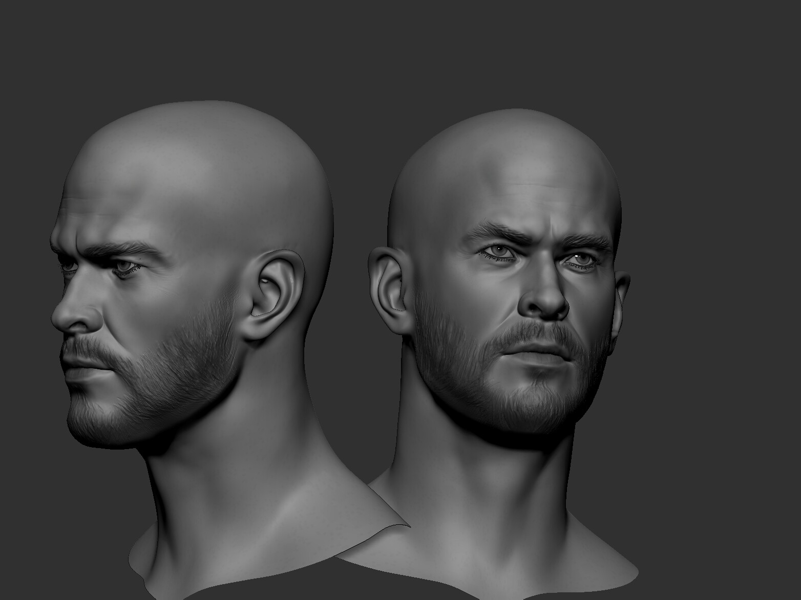 ArtStation - Thor Head | Resources