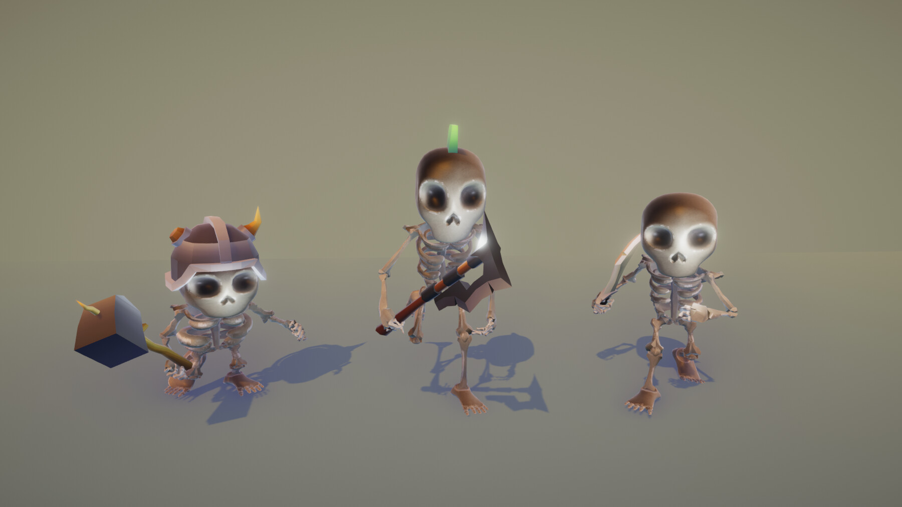 ArtStation - Skeleton soldiers | Resources