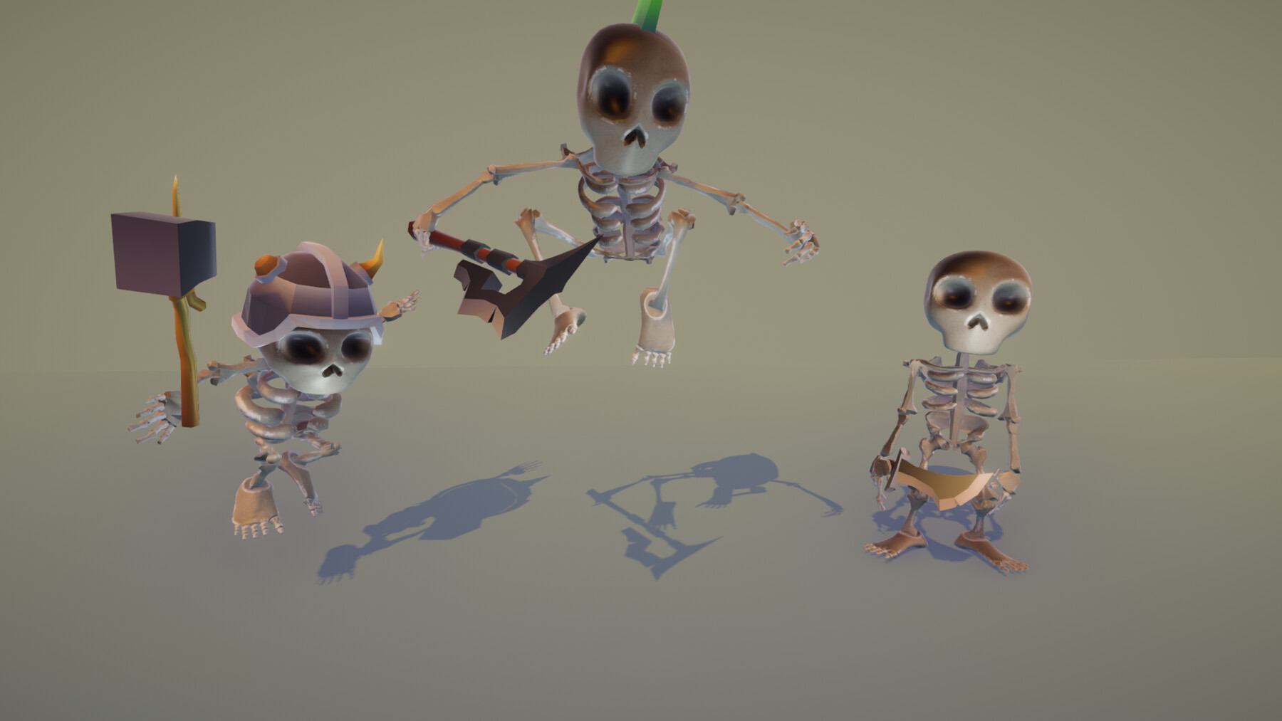 ArtStation - Skeleton soldiers | Resources