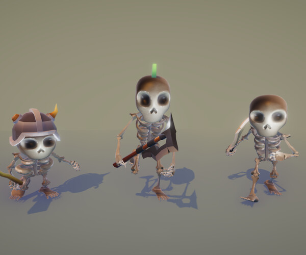 ArtStation - Skeleton soldiers | Resources