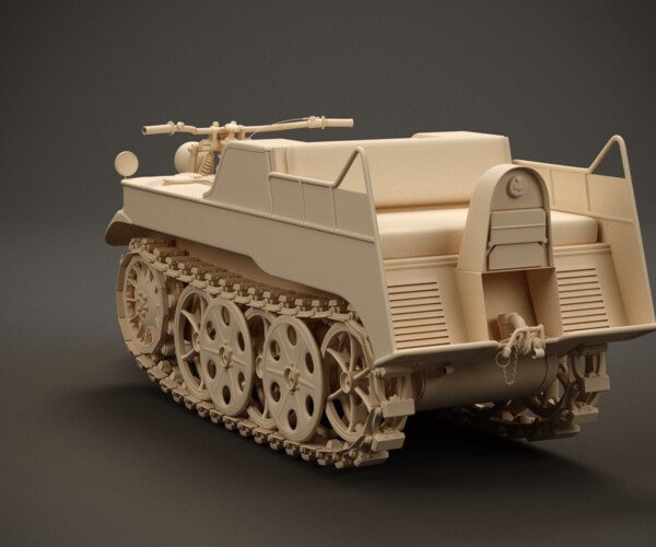 ArtStation - Kettenkrad 1944 | Resources