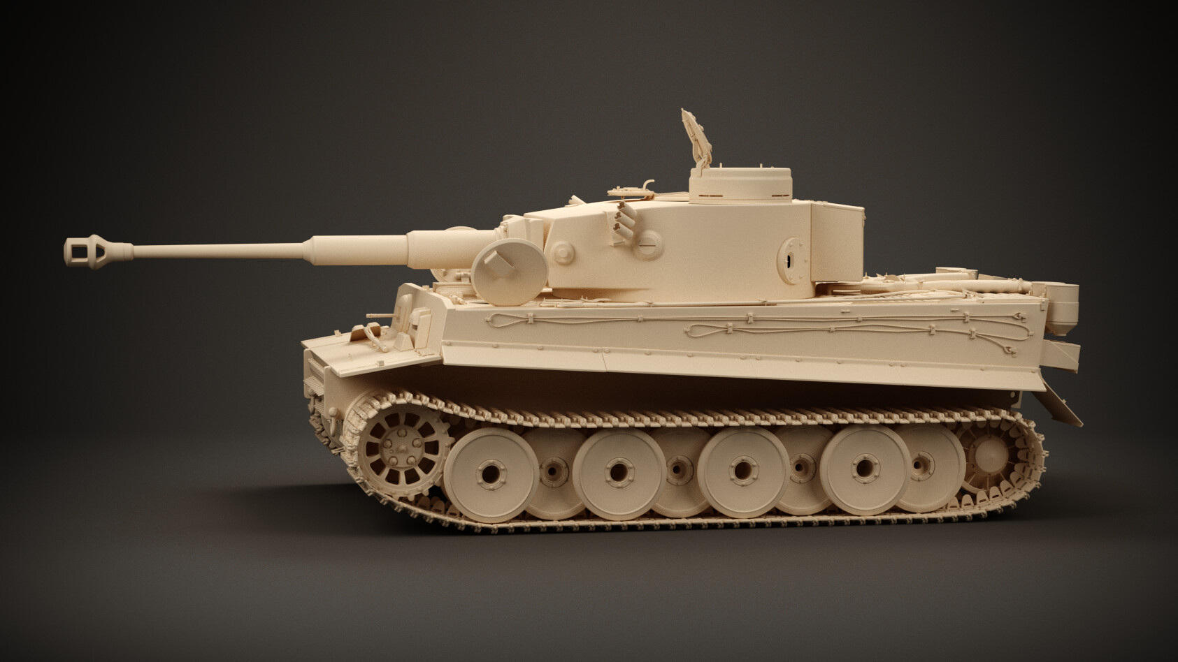 ArtStation - WWII Tiger I Tank | Resources