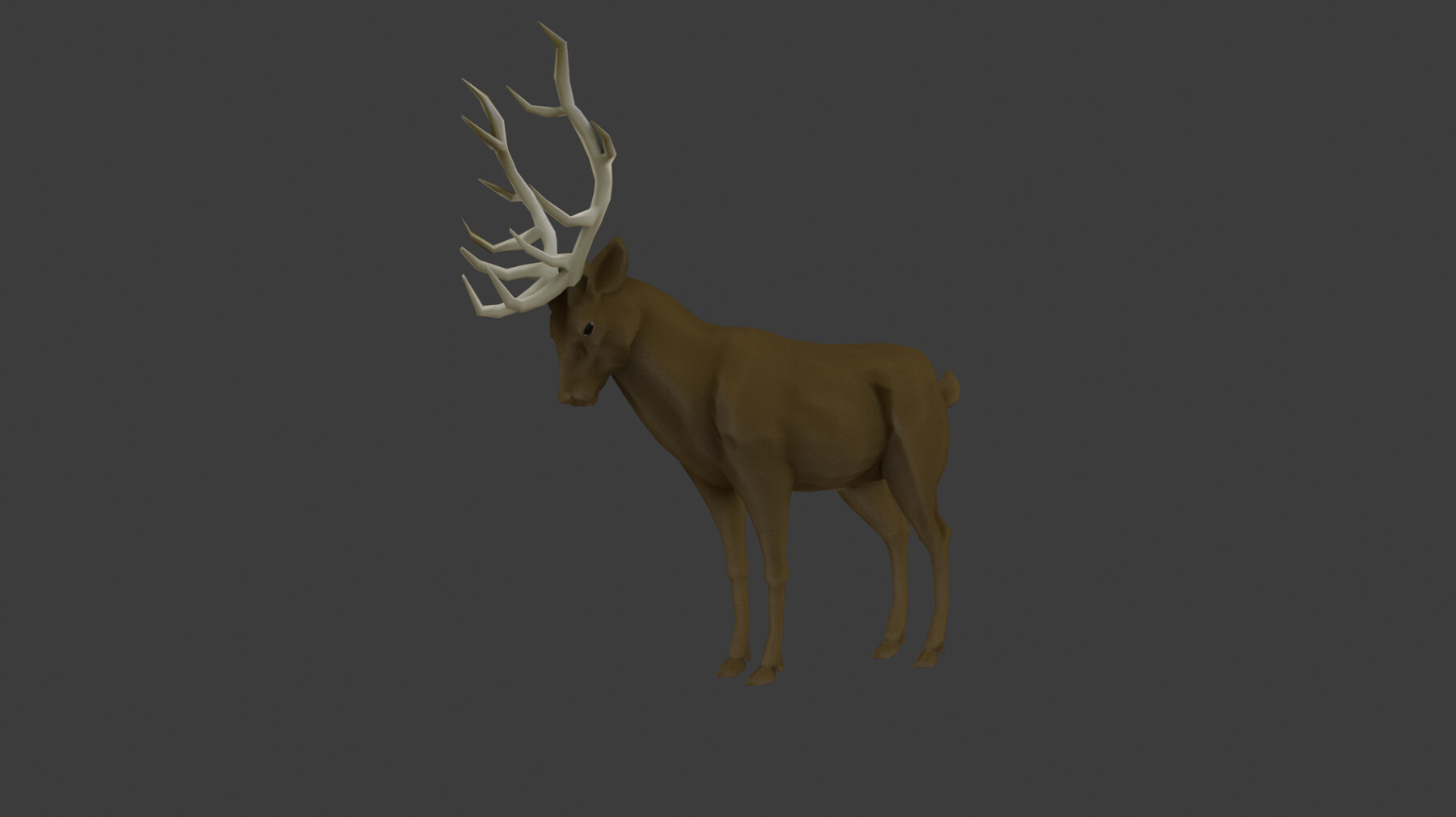 ArtStation - Rigged Deer | Resources