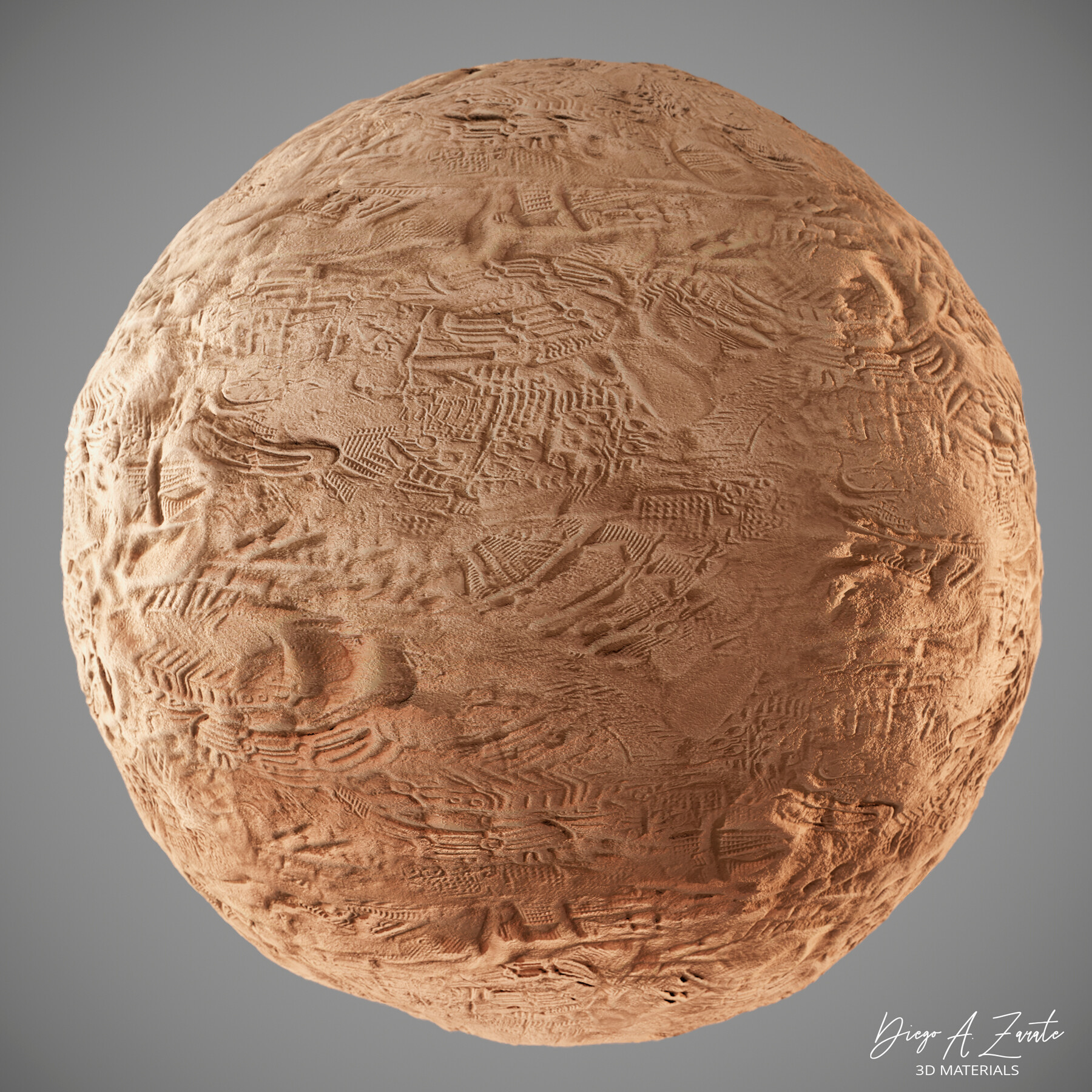 ArtStation - PBR sand with footprints 2k Seamless | Game Assets