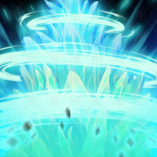 ArtStation - Fantasy Game Basic Magic Skill Icons - Ice Magic | Game Assets