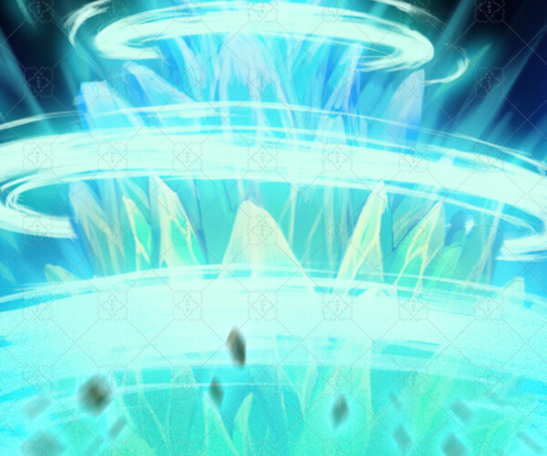 ArtStation - Fantasy Game Basic Magic Skill Icons - Ice Magic | Game Assets