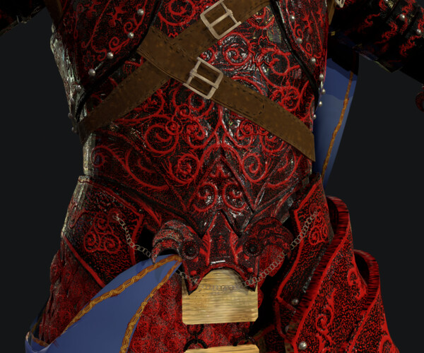 ArtStation - Red Samurai Armor | Resources