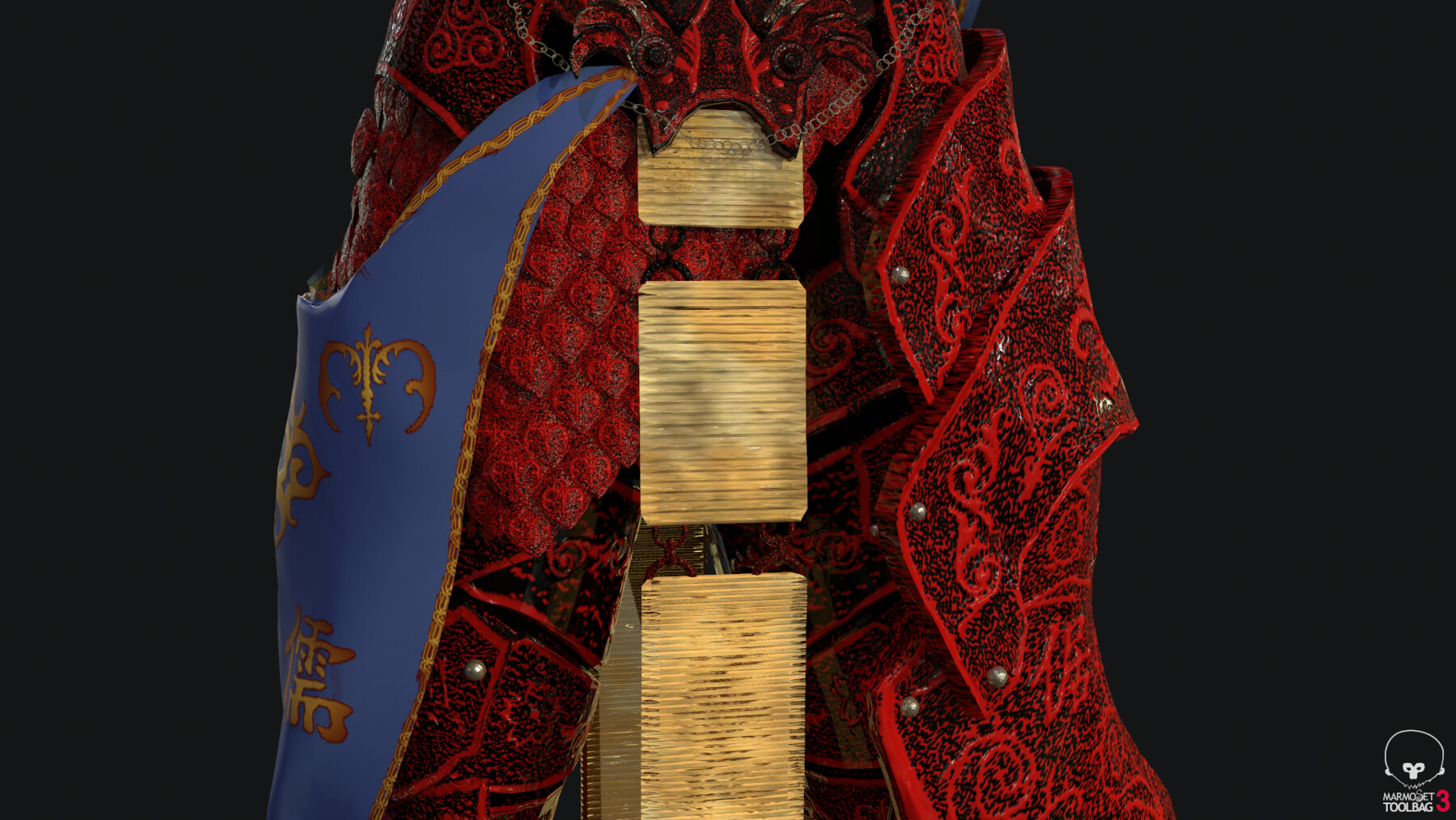 ArtStation - Red Samurai Armor | Resources