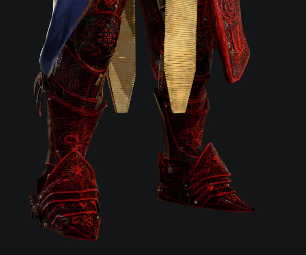 ArtStation - Red Samurai Armor | Resources