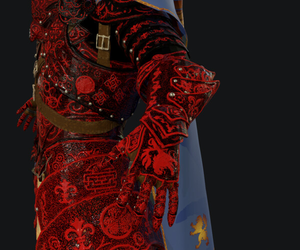 ArtStation - Red Samurai Armor | Resources