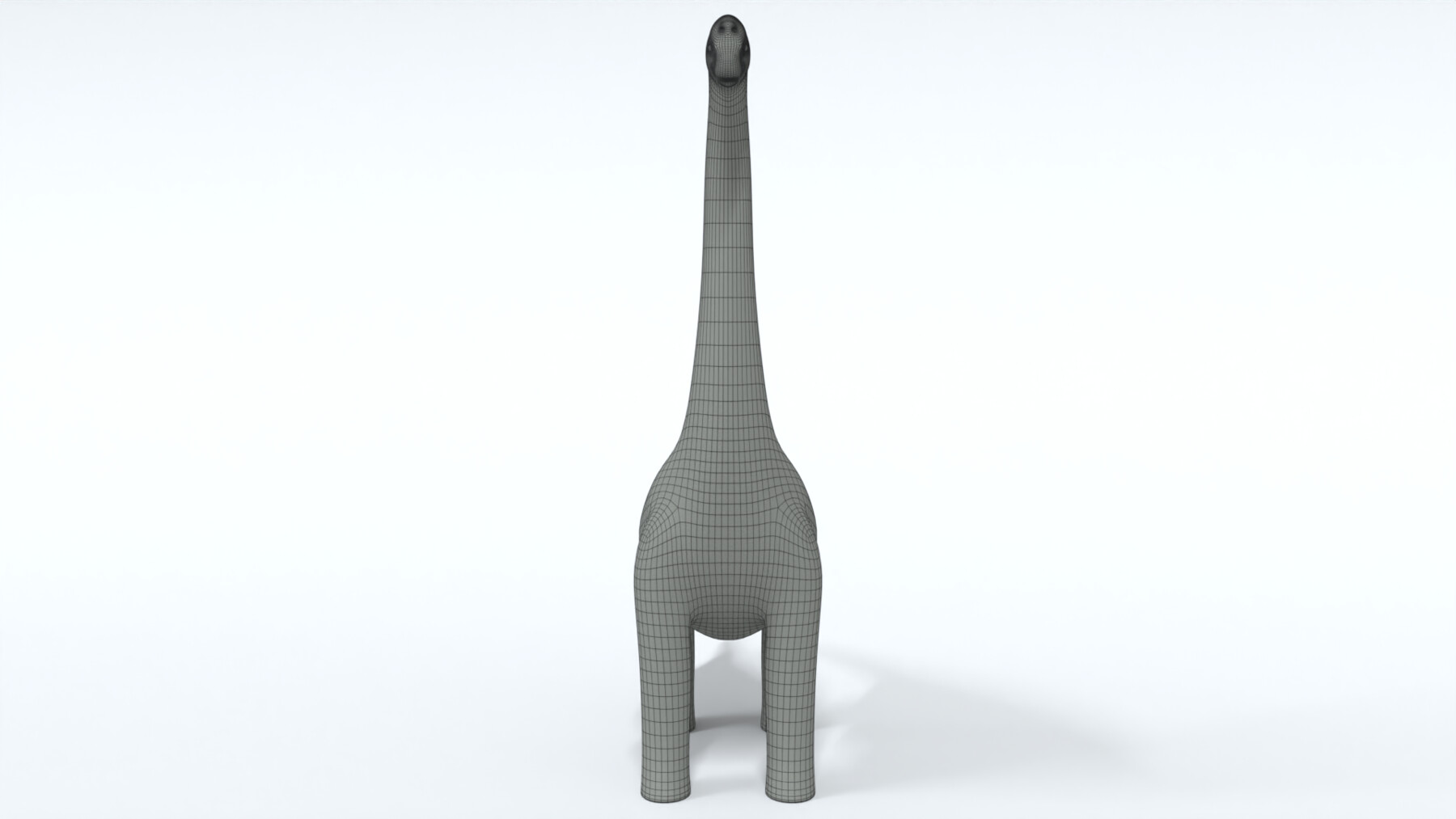 ArtStation - Cartoon Brachiosaurus Dinosaur | Game Assets