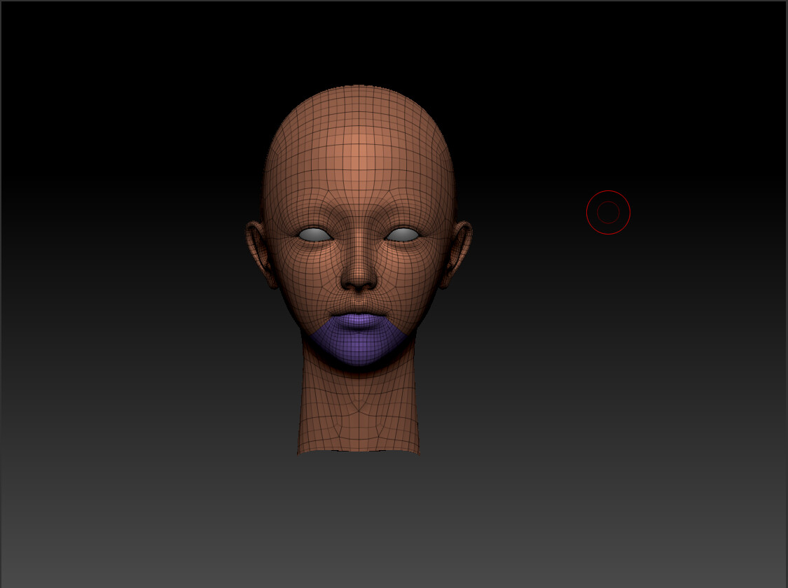 ArtStation - female head | Game Assets