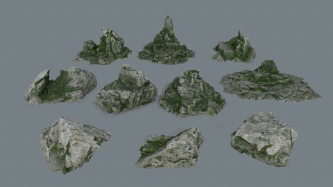 ArtStation - rocks | Game Assets