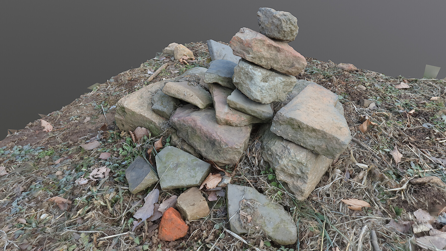 ArtStation - Photoscan_OBJ_0077_only HighPoly Mesh (16K Texture) | Game ...