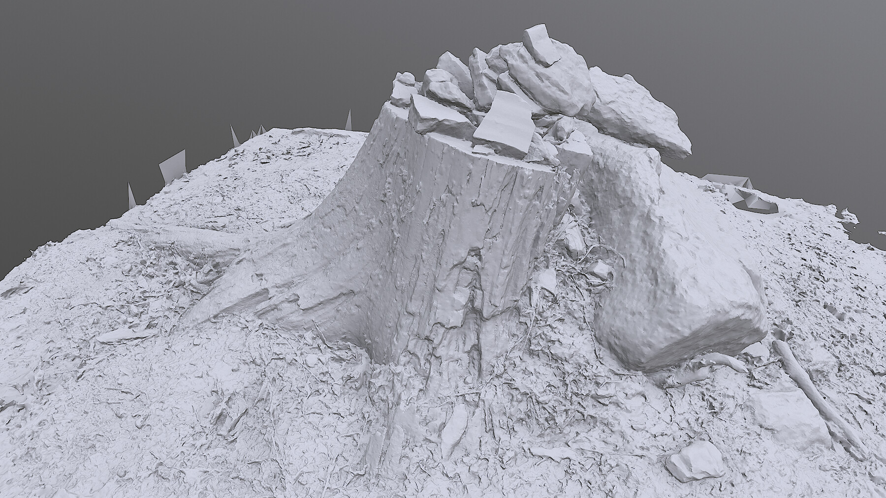 ArtStation - Photoscan_OBJ_0084_only HighPoly Mesh (16K Texture) | Game ...