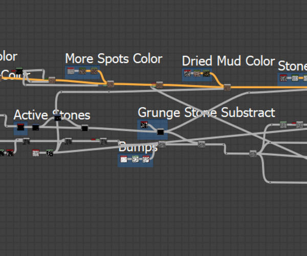 ArtStation - Procedural Mud Texture | Substance Designer | Resources