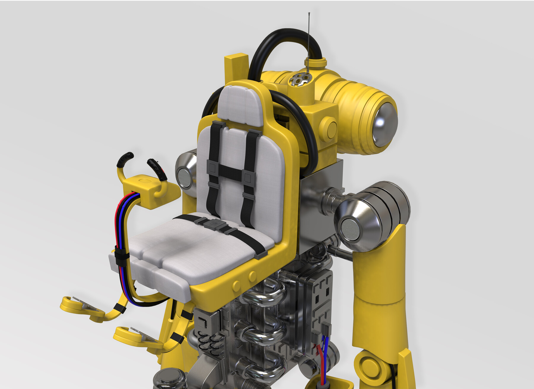 ArtStation - Robot character 3d model | Game Assets