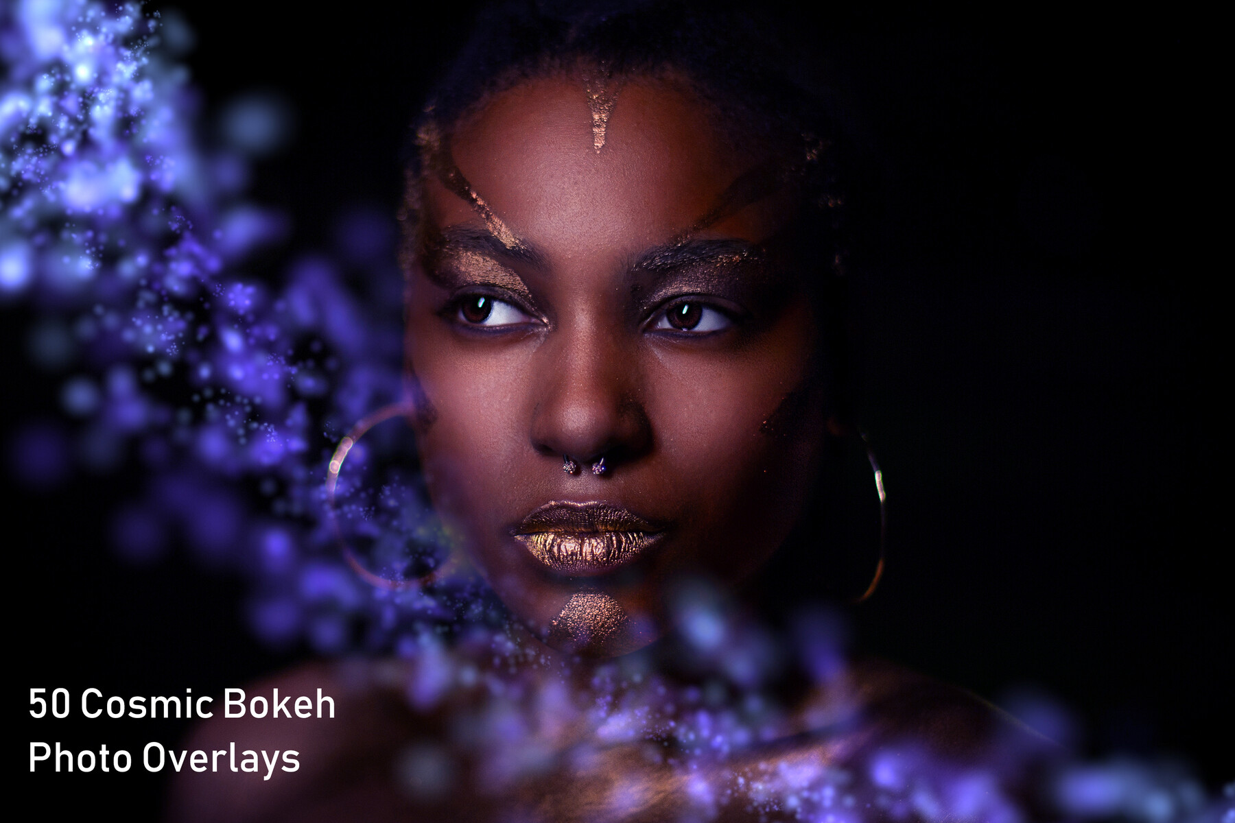 ArtStation - 50 Cosmic Bokeh Photo Overlays | Resources