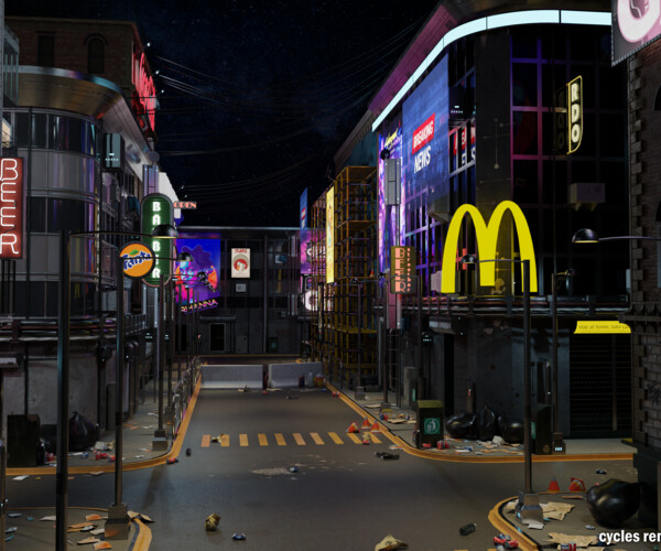 ArtStation - Cyberpunk 2041 | Game Assets