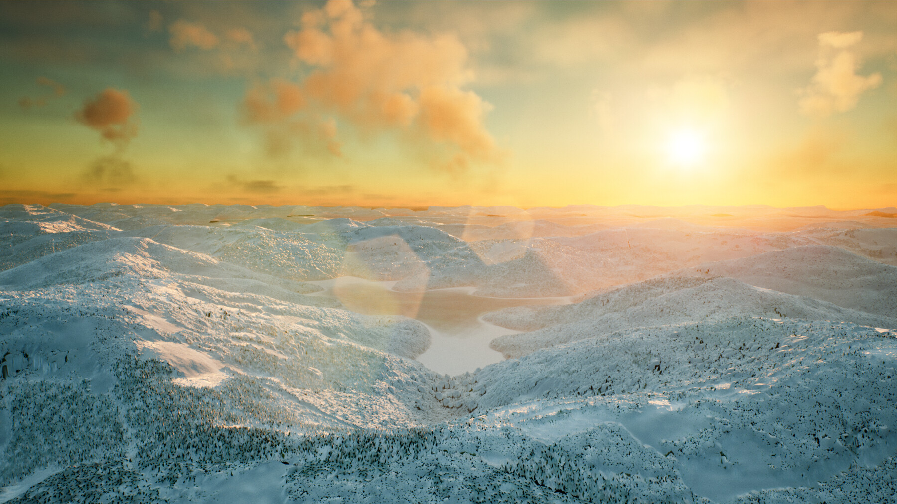 ArtStation - Forest Hills Generator - Substance Designer | Game Assets