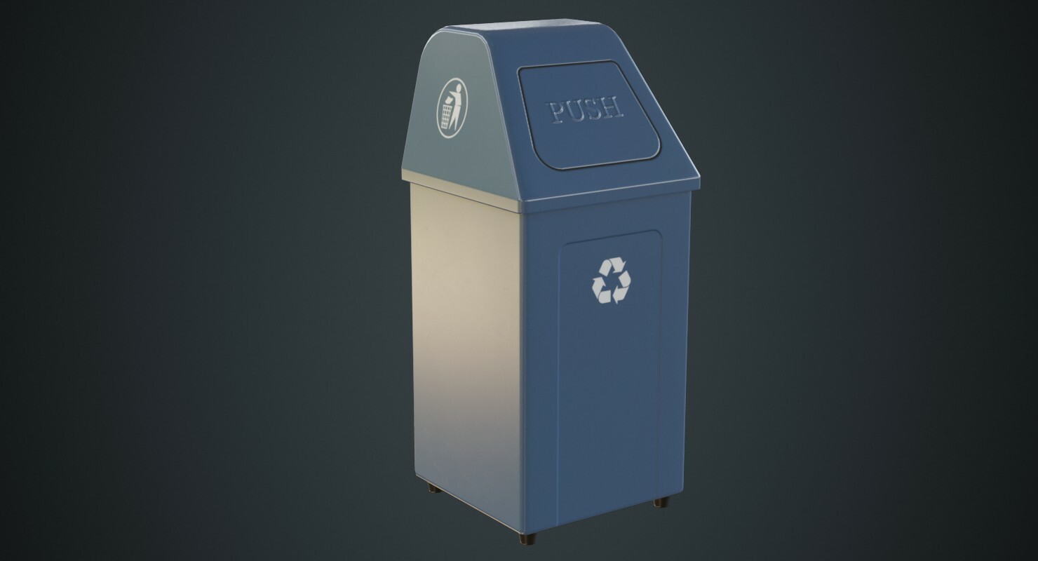 ArtStation - Dustbin 5A | Game Assets