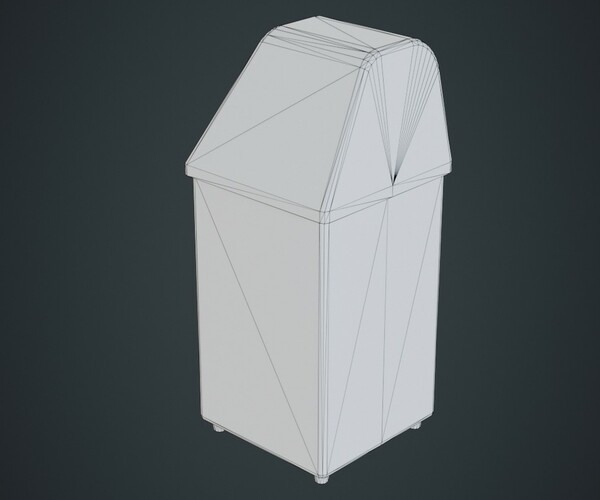 ArtStation - Dustbin 5A | Game Assets