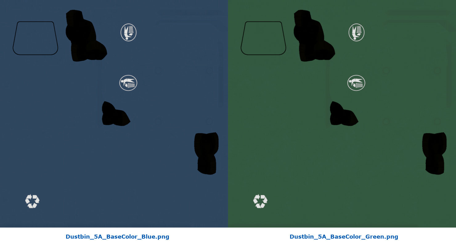 ArtStation - Dustbin 5A | Game Assets