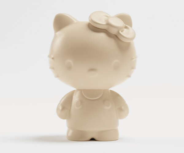 ArtStation - Hello Kitty Figure | Resources