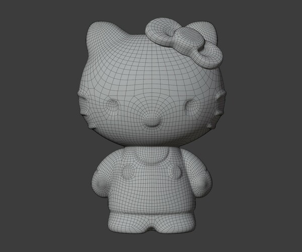 ArtStation - Hello Kitty Figure | Resources