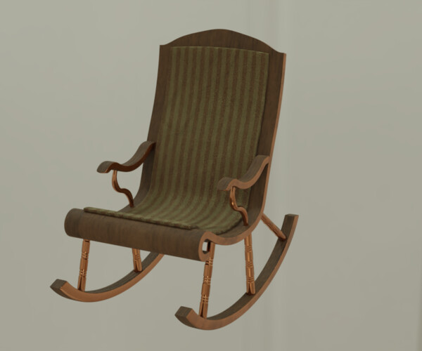 ArtStation - Rocking Chair | Game Assets