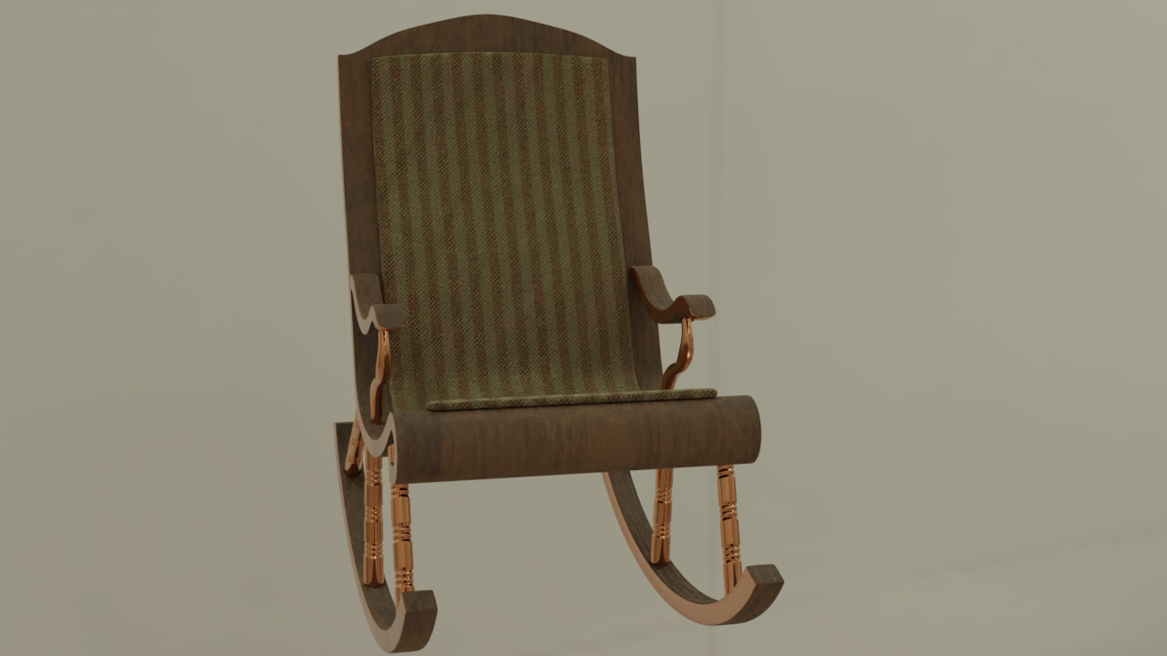 ArtStation - Rocking Chair | Game Assets